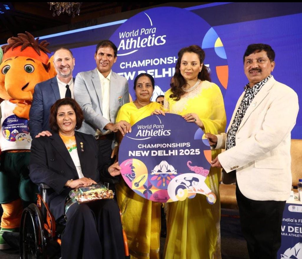 Viraaj-the Mascot unveiled for New Delhi 2025 Para Athletics World ...